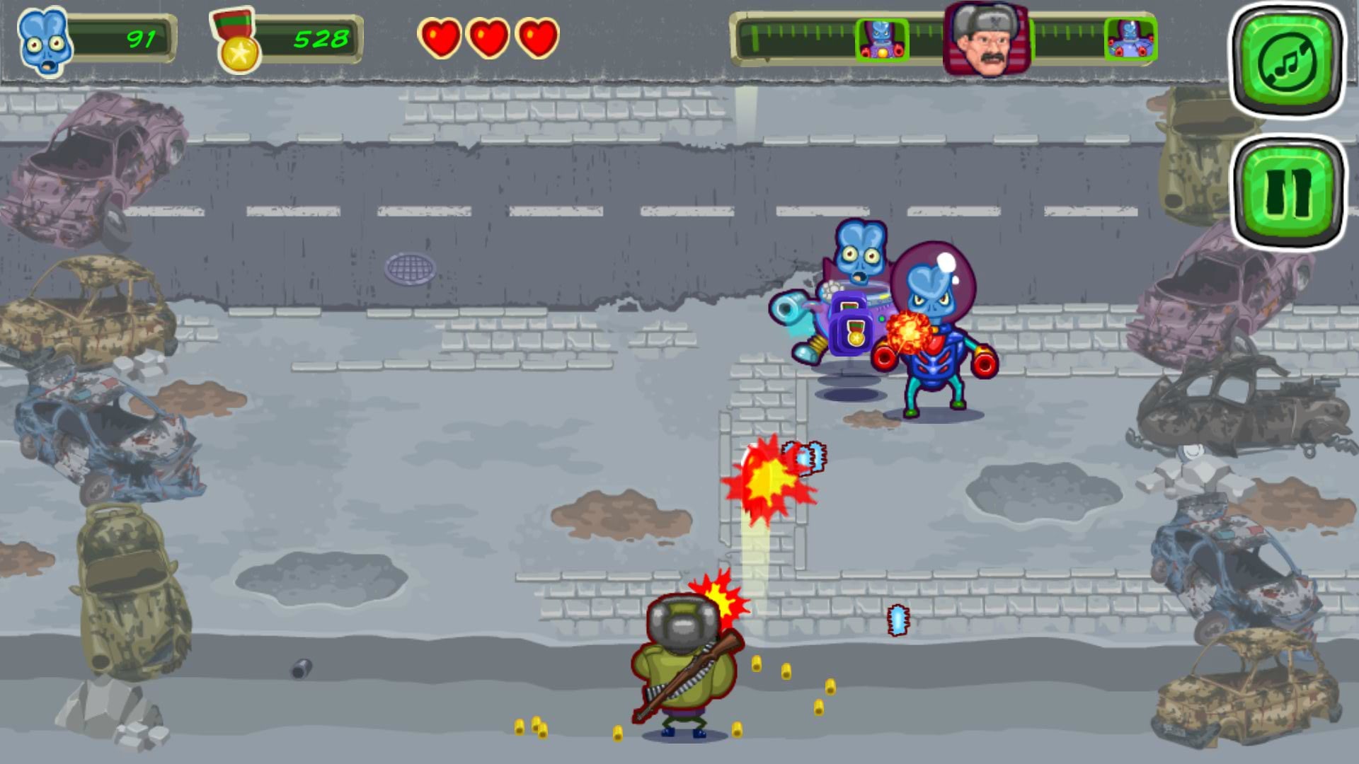 Aliens Attack Game - Free Download