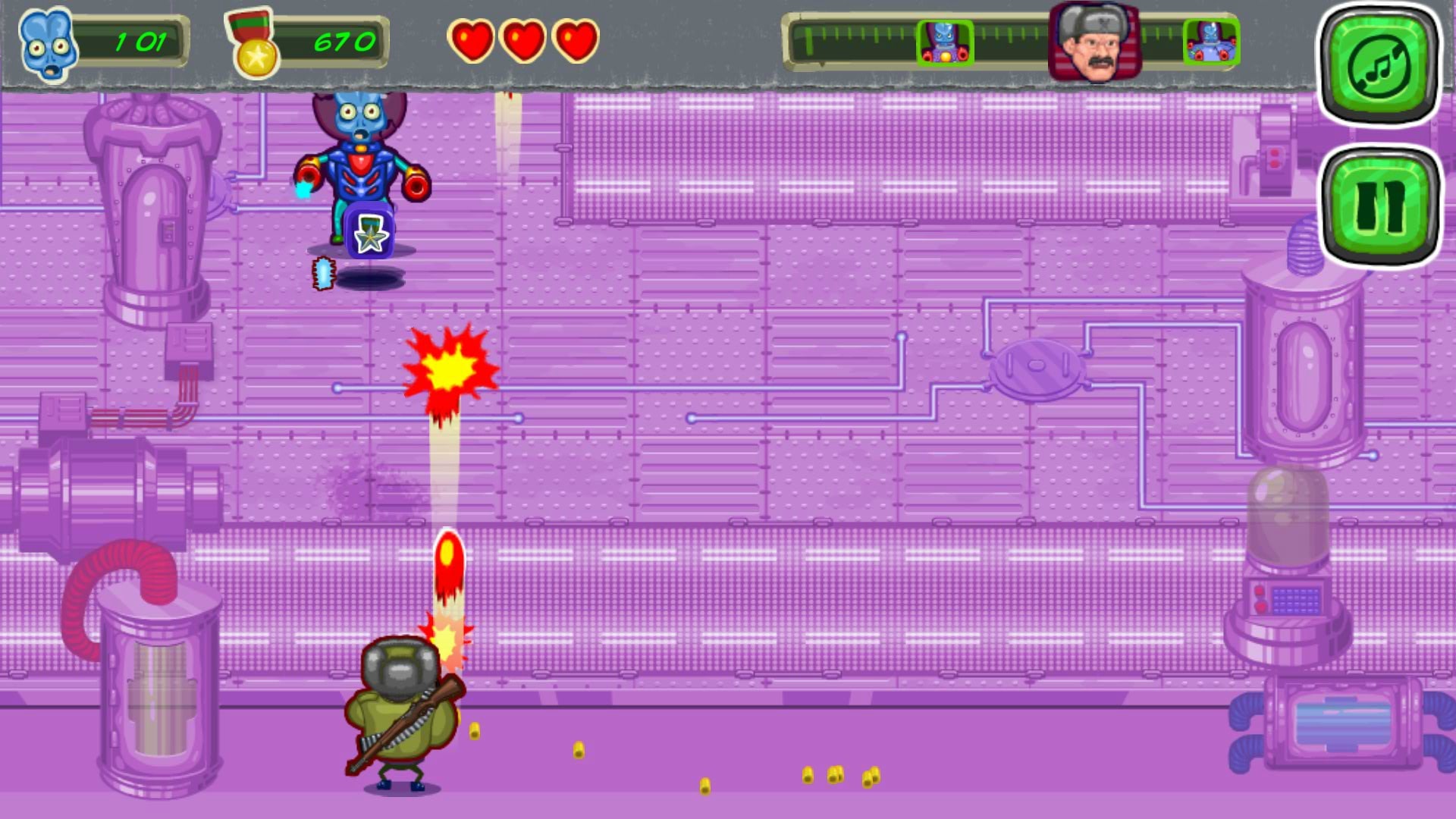 Aliens Attack Game - Free Download